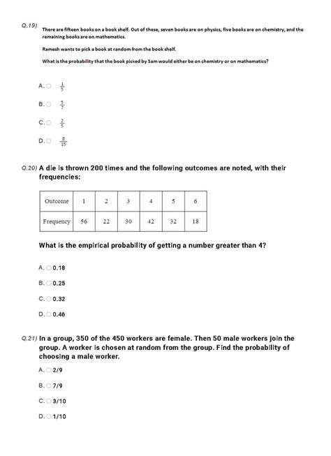 Maths Olympiad Class 10 Sample Question Paper 18 Olympiad Tester