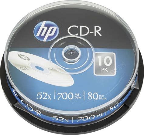 Hp Cd R 700mb Premium Professional Recordable Blank Compact Disc 52x