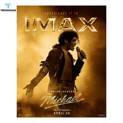 Official New Michael Jackson Movie Poster April 2026 Trendingnowe