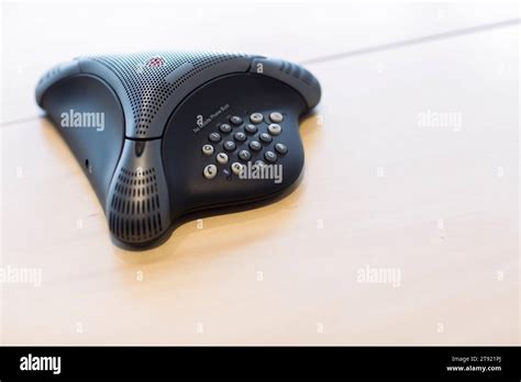 Audio Conferencing Equipment Stock Photo Alamy