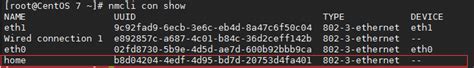 Linux中nmcli命令使用及网络配置 Linux运维部落 Linux中nmcli命令使用及网络配置 Linux运维部落