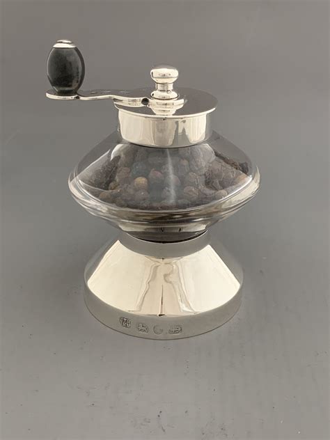 Victorian Silver Peppermill Styles Silver Of Hungerford Styles Silver