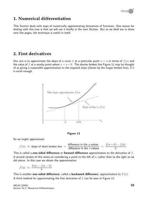 Finite Difference Method Notes Pdf Teaching Methods And Materials