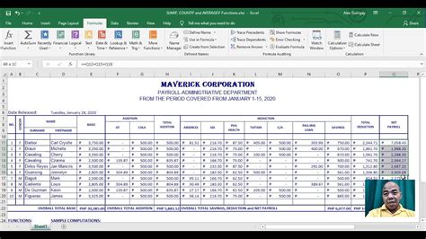 Average Averageif And Averageifs Functions Youtube