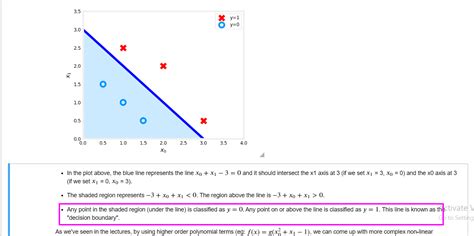 Sigmoid Function Decision Boundary Supervised ML Regression And Classification