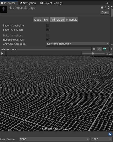 Animation Preview Is Invisible The Animation Is Playing But I Cant See The 3d Model In Scene