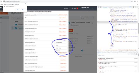it shows empty when i try to click on a dropdown list and get the list