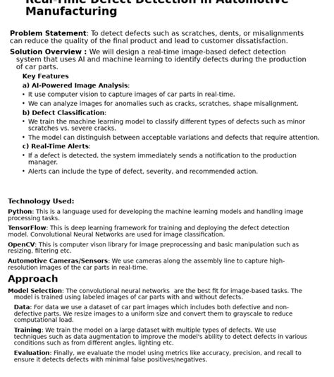 Real Time Defect Detection Pdf