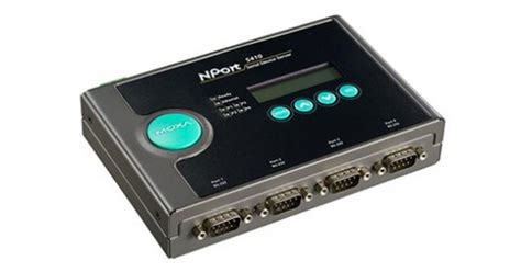 MOXA NPort 5430 Serial to Ethernet Device Server | ManuAuto