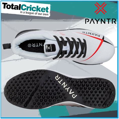 Payntr Shoes White And Black Pimple Totalcricket
