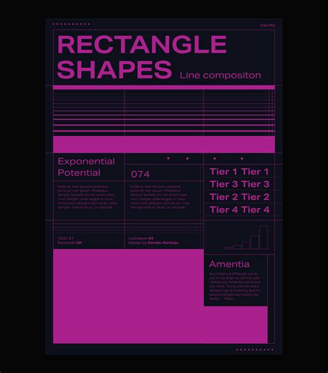 Rectangle Square Shapes On Behance