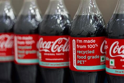 Coca Cola Launches 100 Recycled Plastic Bottles In India Esg Today