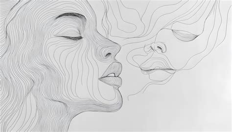 A Drawing Of A Womans Face With The Words Quot Contour Quot On It