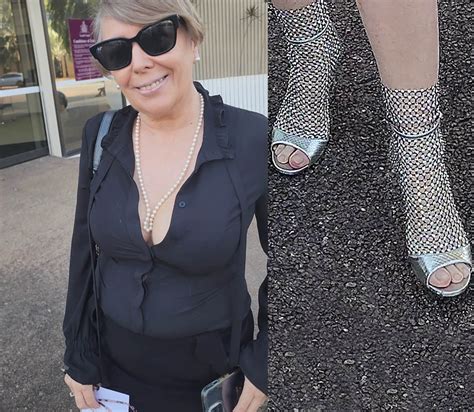 Pearls Cleavage And Shoe Porn Suzie Milgate Distracts In Wet Dream Court Appearance The Mango