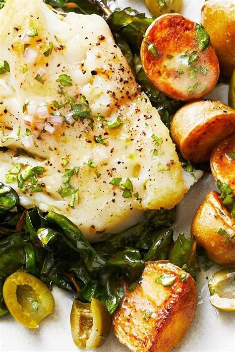 Sheet Pan Cod And Potatoes Recipe Recipe Sheet Pan Dinners Recipes Recipes Sheet Pan Recipes