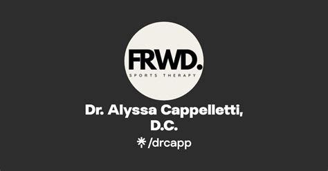 Dr Alyssa Cappelletti D C Linktree