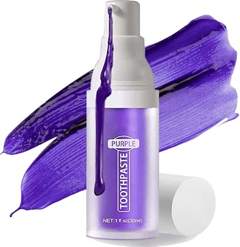 Purple Toothpaste For Teeth Whitening Purple Toothpaste