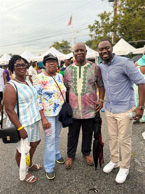 Office Chief Secretary Hon Farley Augustine Along With Bishop Claude