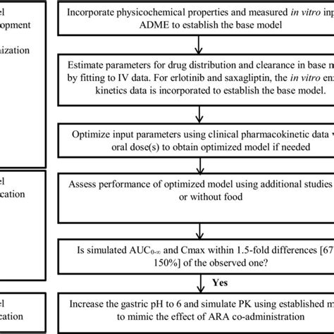 Flow Diagram Of Model Development And Verification Process Adme