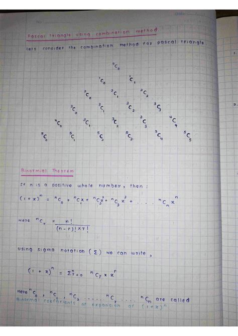 Solution Binomial Theorem With Example Calculations In Basic