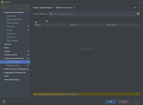 Invalid Python SDK Error Right After Creating A New Project In PyCharm Stack Overflow