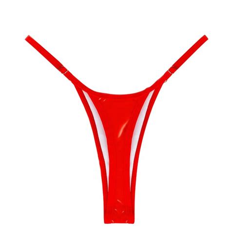 Jesscasday Women Low Waist Panties Thong Underpants T Shaped Panties
