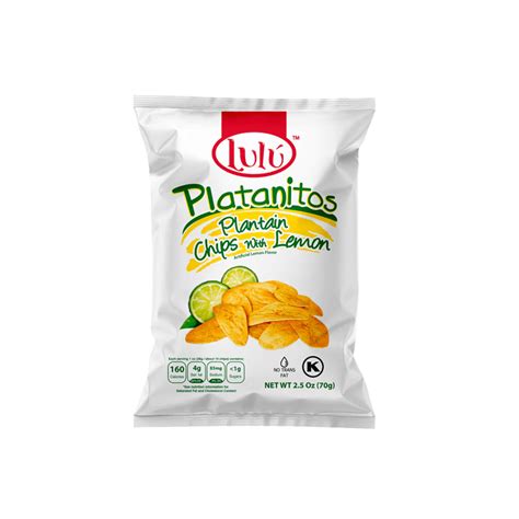 Platanitos Con Limon 70 Gr Lulu Club Sams Ve