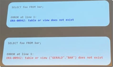 Oracle 23c 新特性——优化错误信息的精准度 墨天轮 Oracle 23c 新特性——优化错误信息的精准度 墨天轮