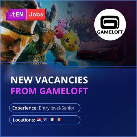 ten gg jobs on linkedin gamedev hiring jobopportunities