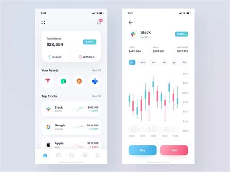 Trading App Ui App Interface Design App Ui App Ui Design