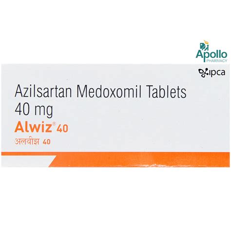 ALWIZ 40MG TABLET | Uses, Side Effects, Price | Apollo Pharmacy