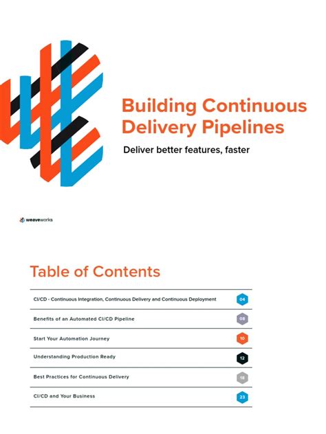 Building Continuous Delivery Pipelines Deliver Better Features Faster Pdf Automation