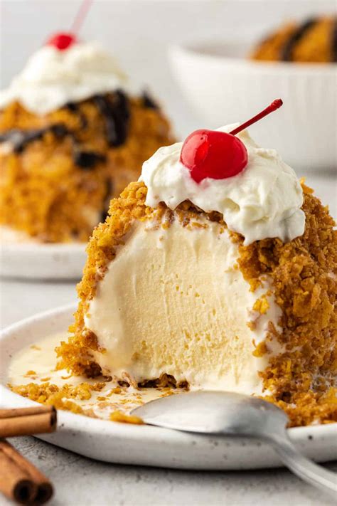 Recipe For Fried Ice Cream The First Year