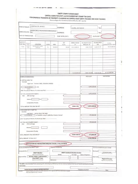 Onett Computation Sheet Pdf
