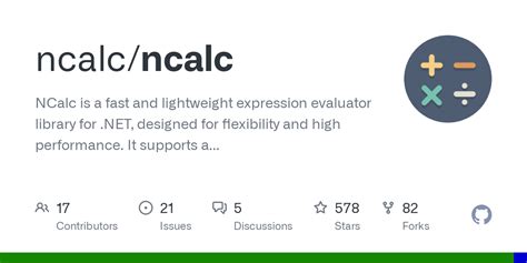 github ncalc ncalc mathematical expressions evaluator for