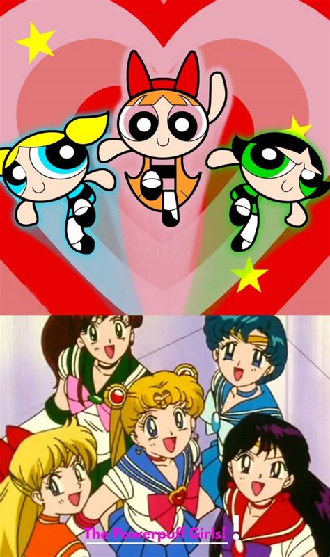 The Powerpuff Girls Help The Senshi Sailors By Fieryunikitty On Deviantart