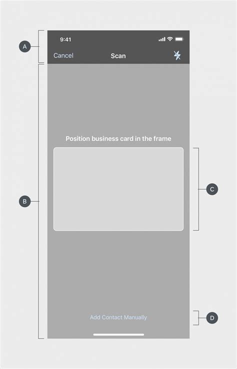 OCR Scanner SAP Fiori For IOS Design Guidelines