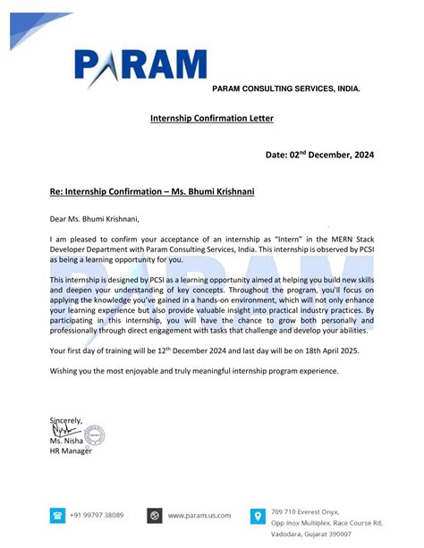 Newbeginnings Fullstackdeveloper Internship Techjourney Careergrowth Bhumi Krishnani