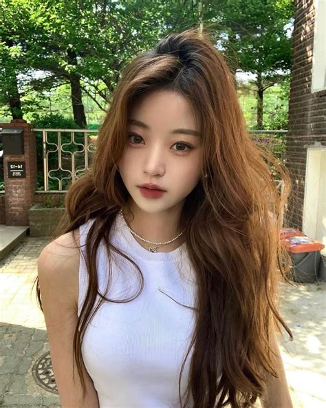 Ig Girls Love Natural Natural Hair Styles Cute Korean Korean Girl