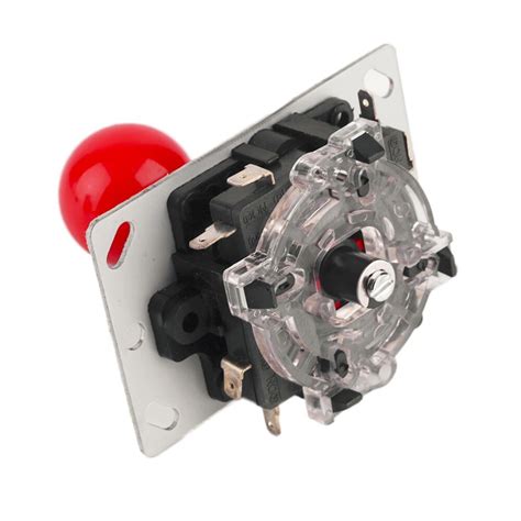 arcade joystick diy joystick red ball 4 8 way joys grandado