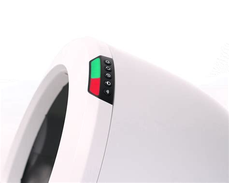Litter Robot 4 Green With Partial Red Flashing Litter Robot