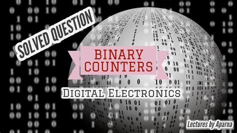 binary counters solved question digital electronics youtube