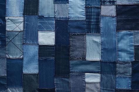 Premium Photo Patchwork Denim Textures Pattern Background Premium Photo Patchwork Denim Textures Pattern Background