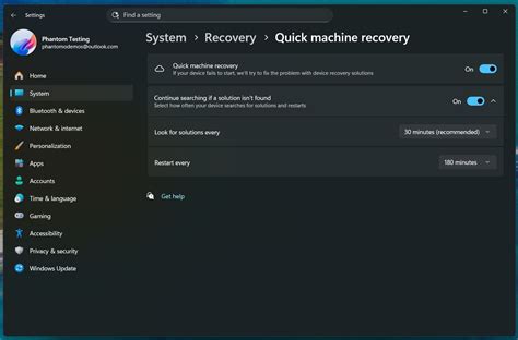 Microsoft Hadirkan Opsi Quick Machine Recovery Di Settings Windows 11 Winpoin