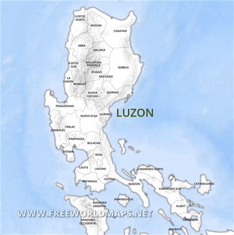 Luzon Map 3d