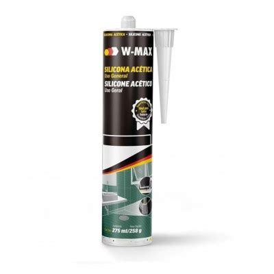 Silicone Wurth Incolor W Max Acetico Anti Fungo E Anti Mofo 270ml265g