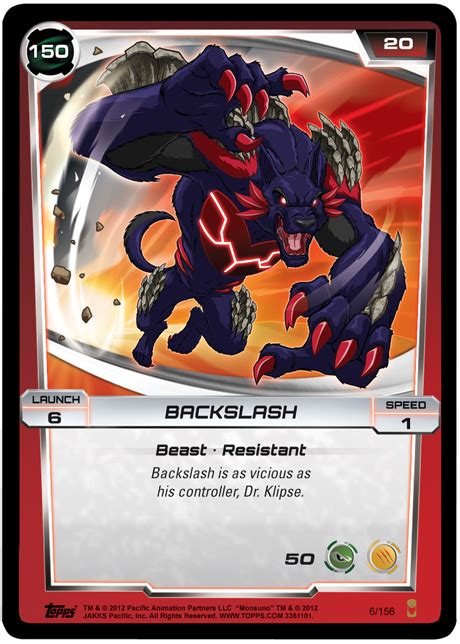 Backslash Card Monsuno Wiki