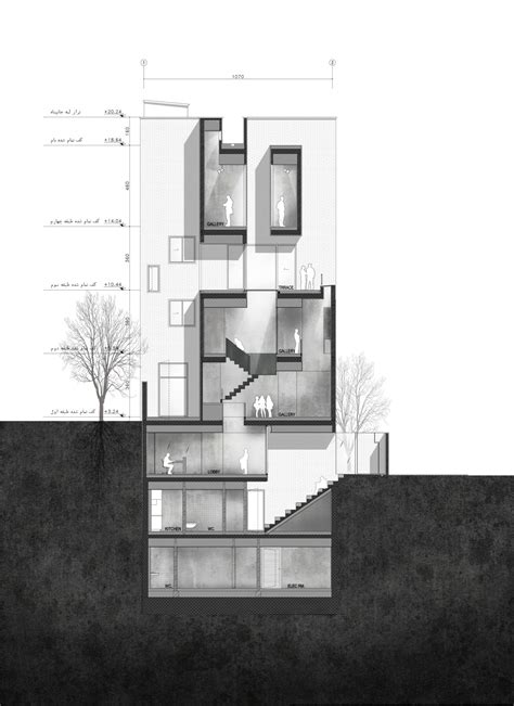 Architectural Section Layout Architecture Architecture