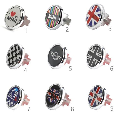 Mini Cooper Front Bumper Grill Emblem Badge