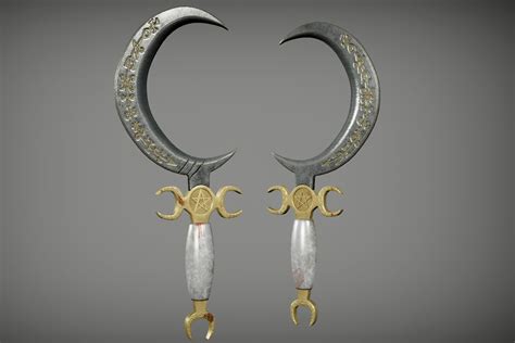 Dagger Of Witch 3d Weapons Unity Asset Store